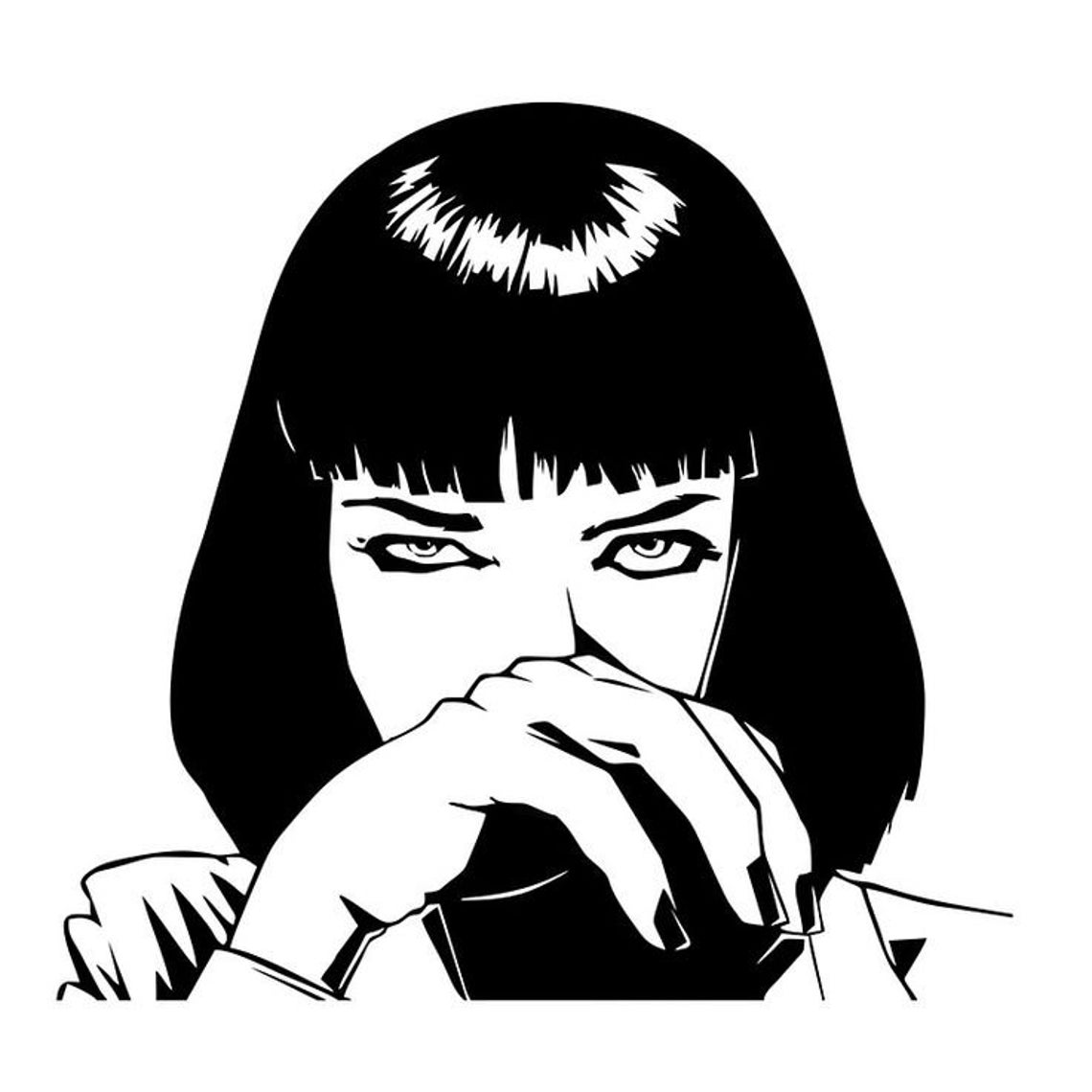 SVG PDF DXF Pulp Fiction 8 paquete de imágenes | Etsy