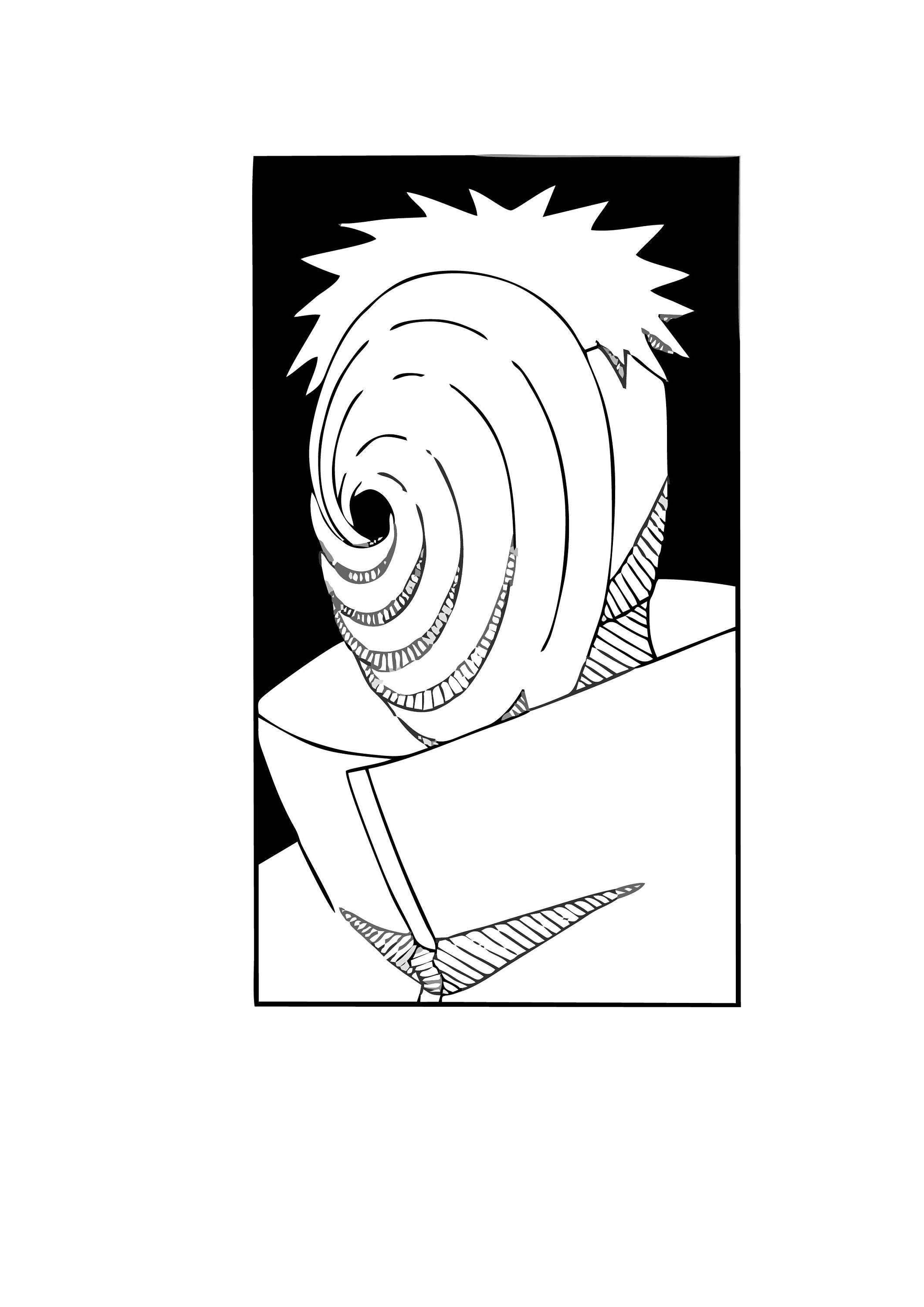 SVG PDF DXF naruto anime bundle itachi saske obito sharingan | Etsy