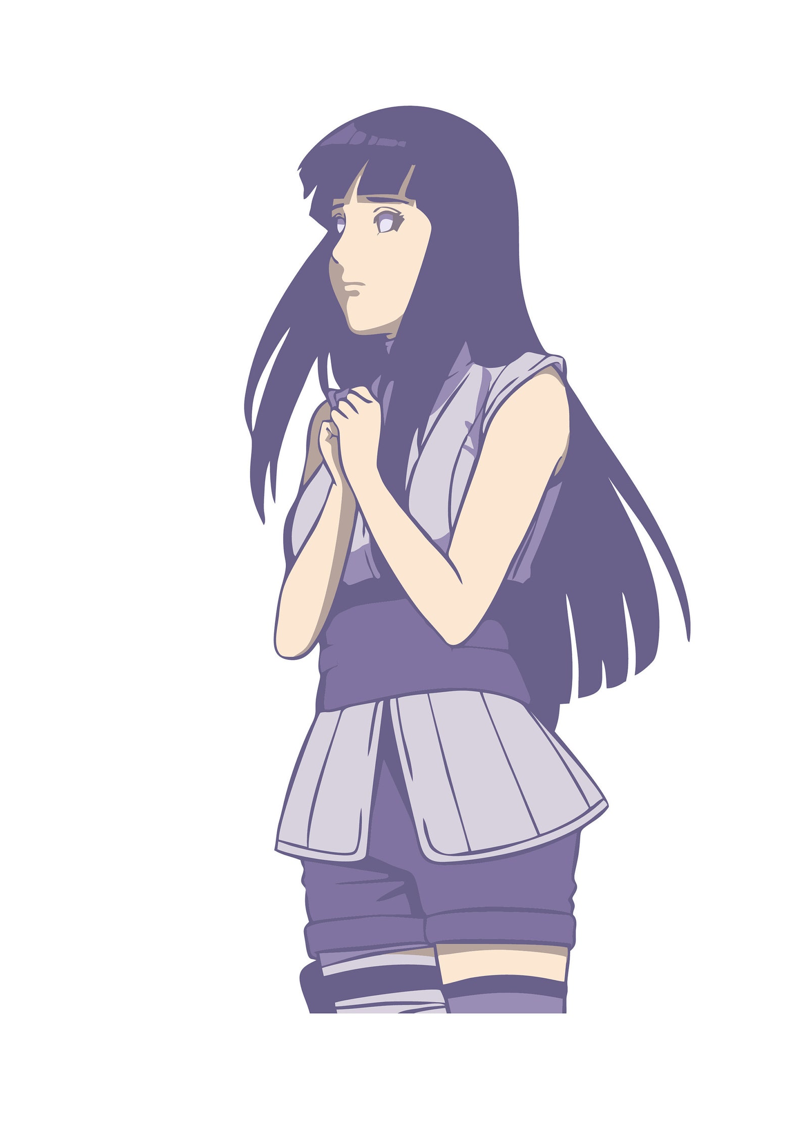 SVG PDF DXF Naruto Hinata Hyuga Anime Art Bundle 15 Bilder | Etsy