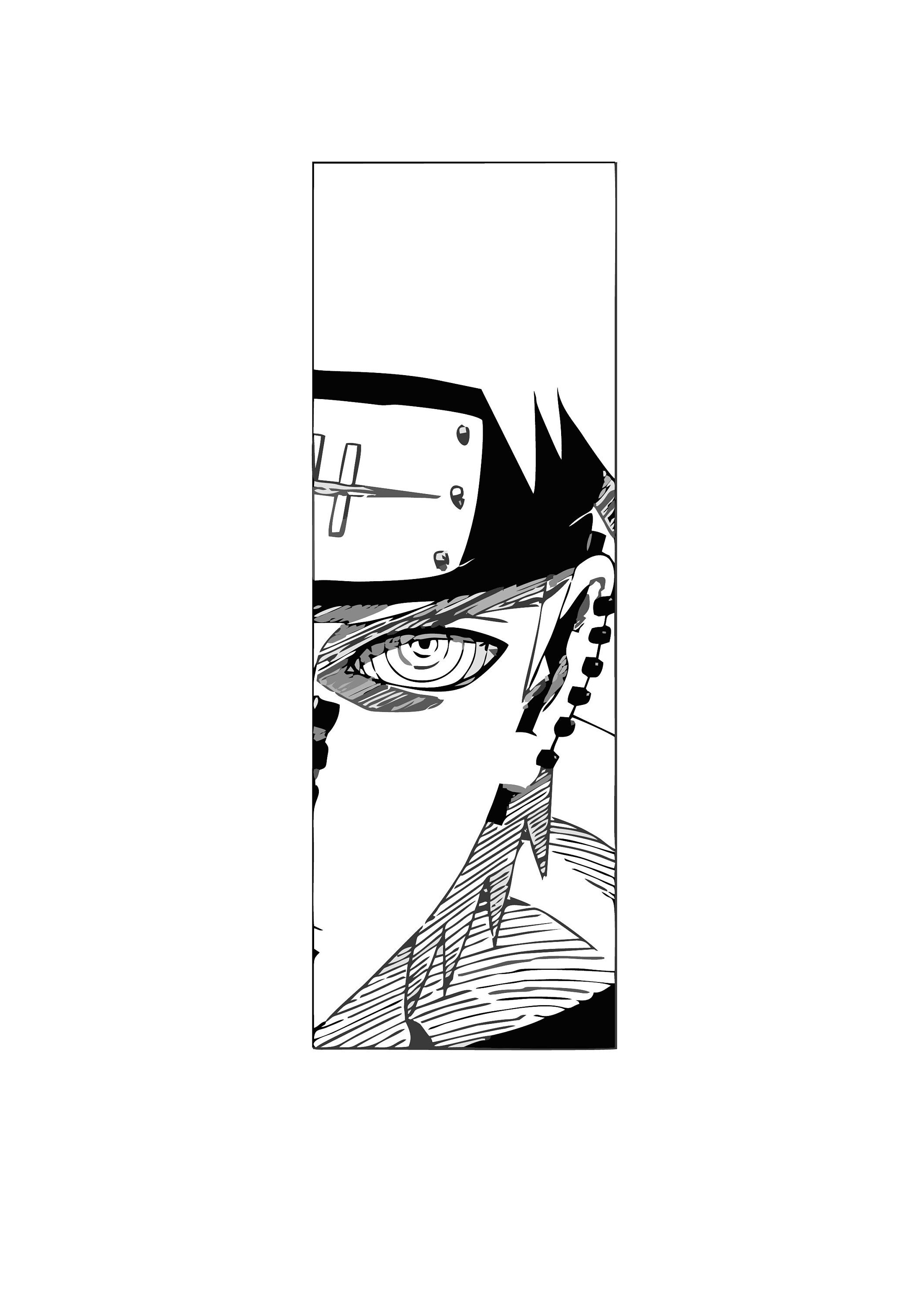 SVG PDF DXF naruto anime bundle itachi saske obito sharingan | Etsy