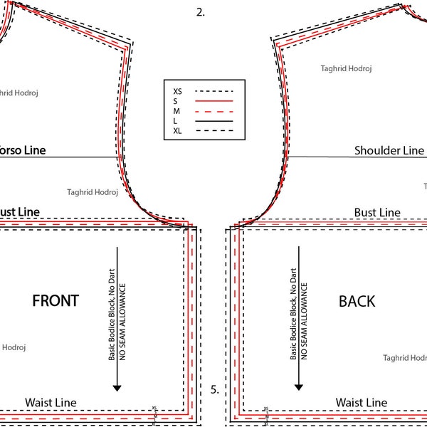 Basic Pattern Block - Etsy