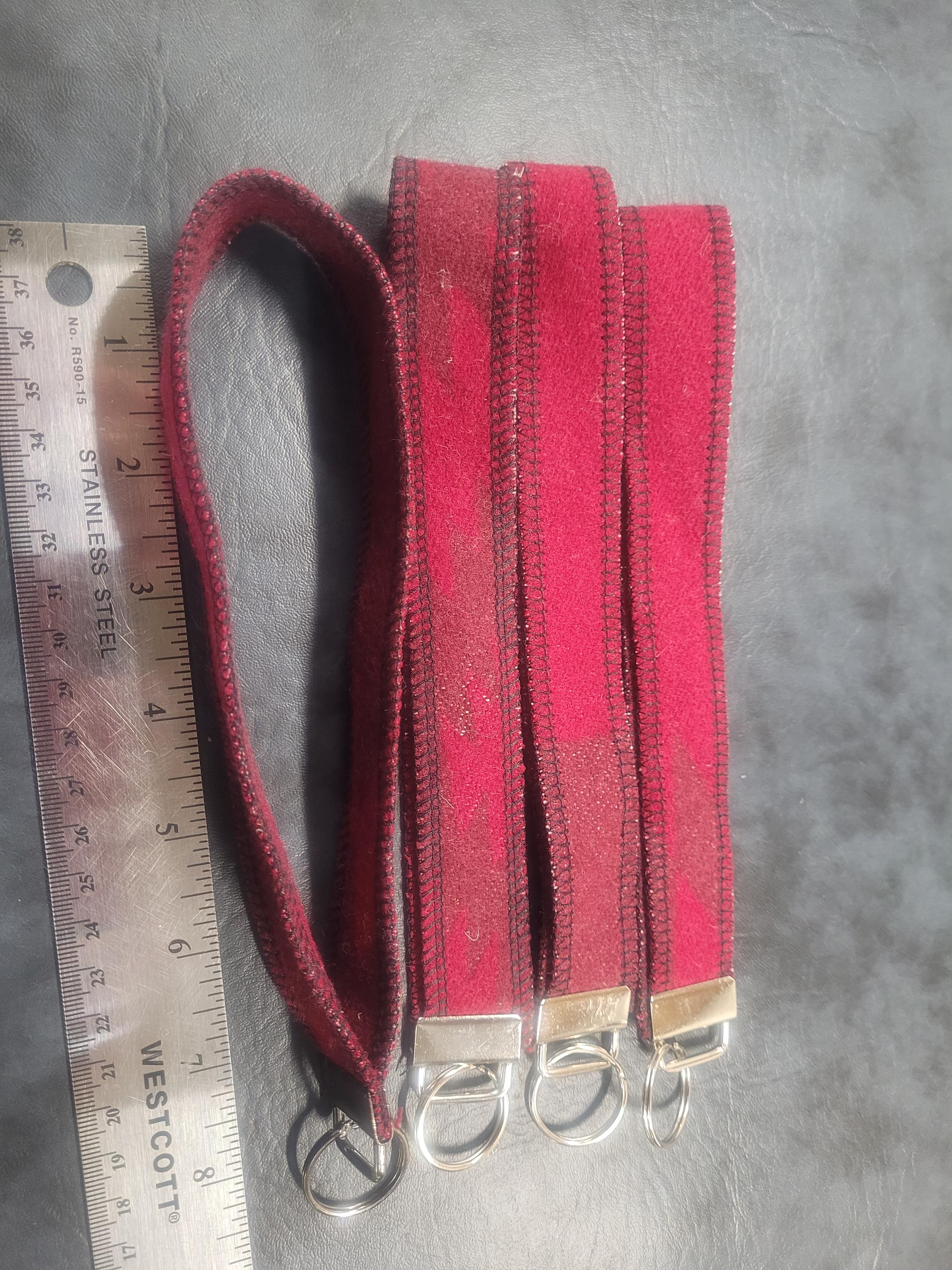 PNW Wool Key Fob, Wrist Strap - Etsy