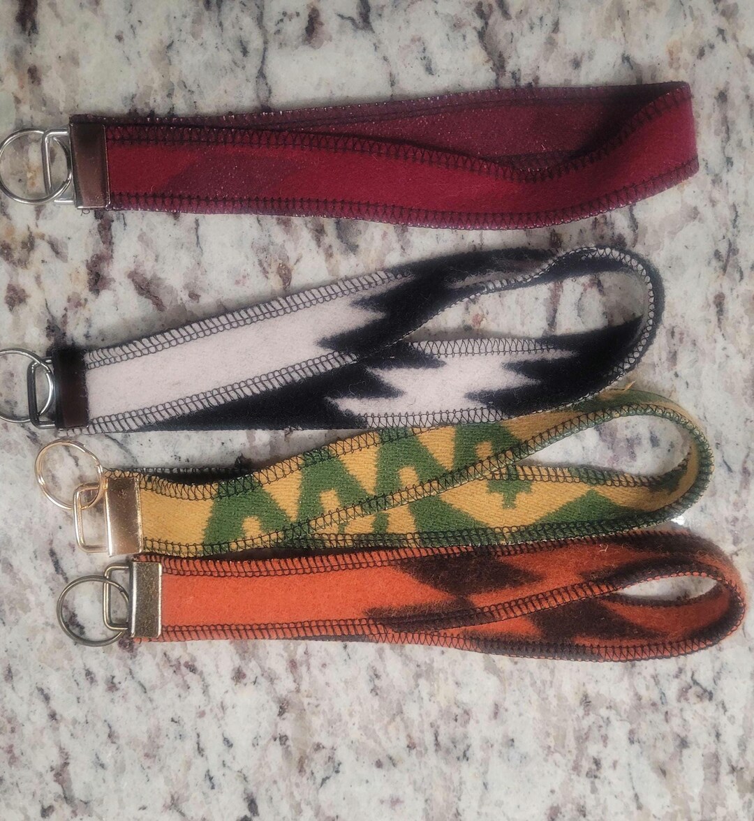 PNW Wool Key Fob, Wrist Strap - Etsy