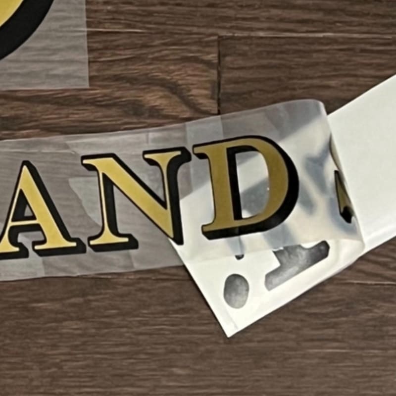 Lettering Decal - Etsy