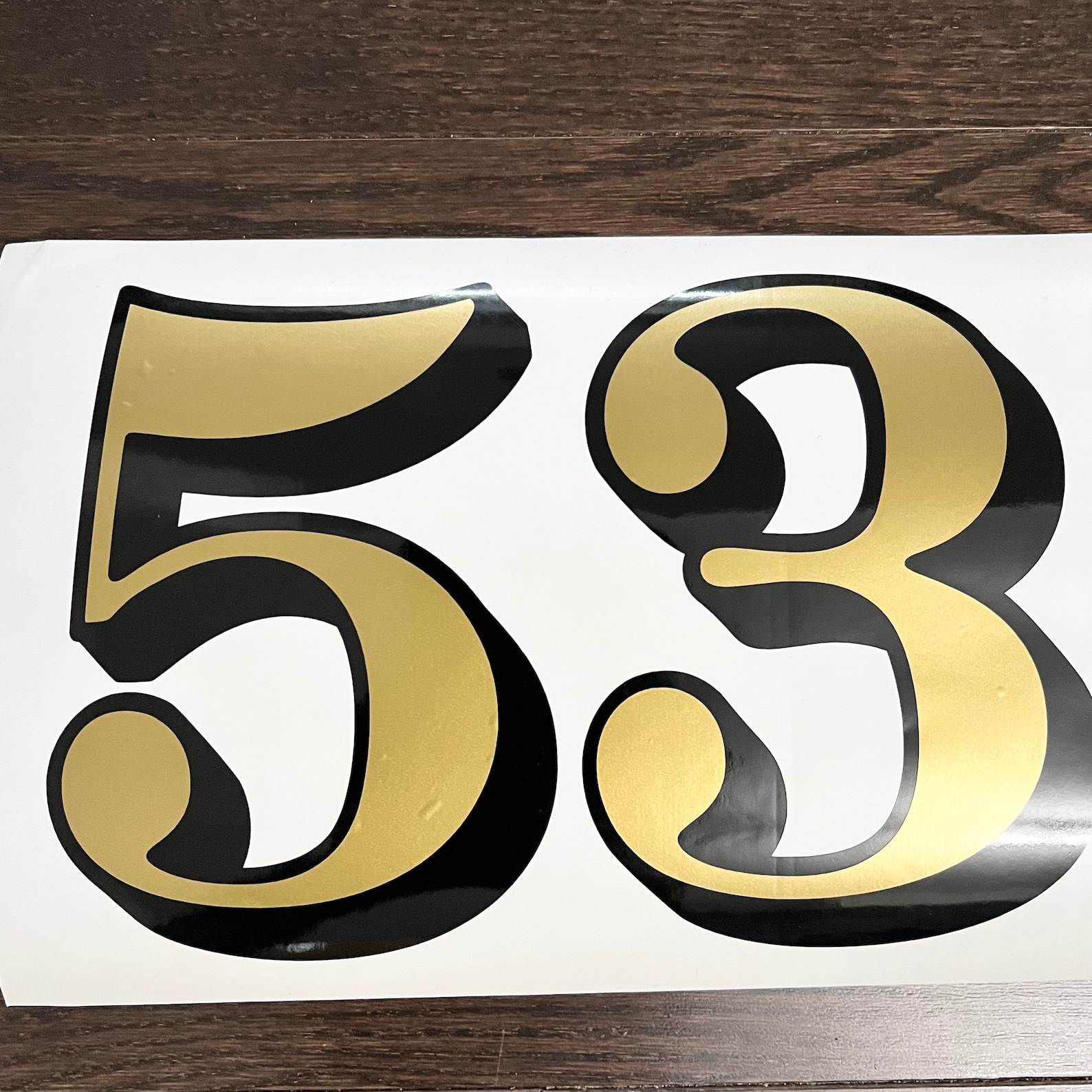 Mirror Gold Transom Numbers Gold Fanlight House Numbers Gold House ...