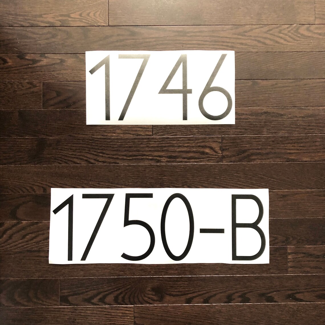 House Number Decal, Home Address Front Door Decal, Mailbox Number ...