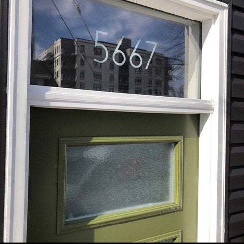Transom Address Numbers Transom Window Vintage Numbers Transom - Etsy