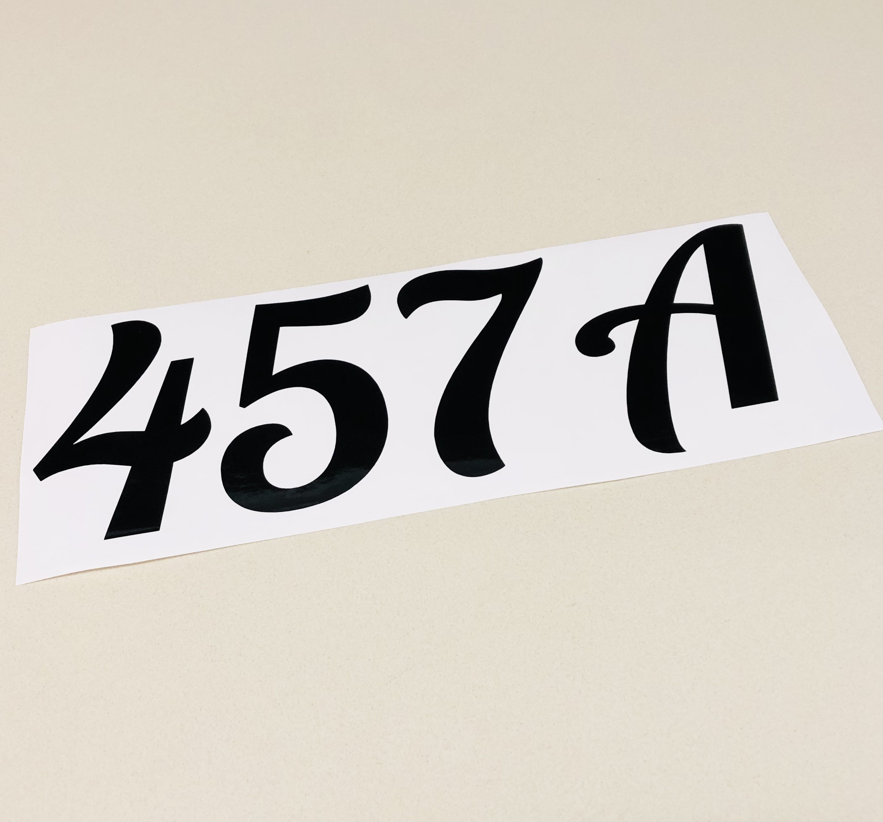 House Number Decal Home Address Front Door Decal Mailbox - Etsy Canada