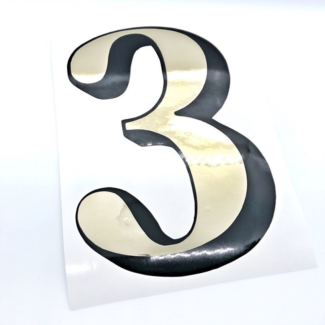 Golden House Number Stickers Fanlight House Numbers Gold - Etsy