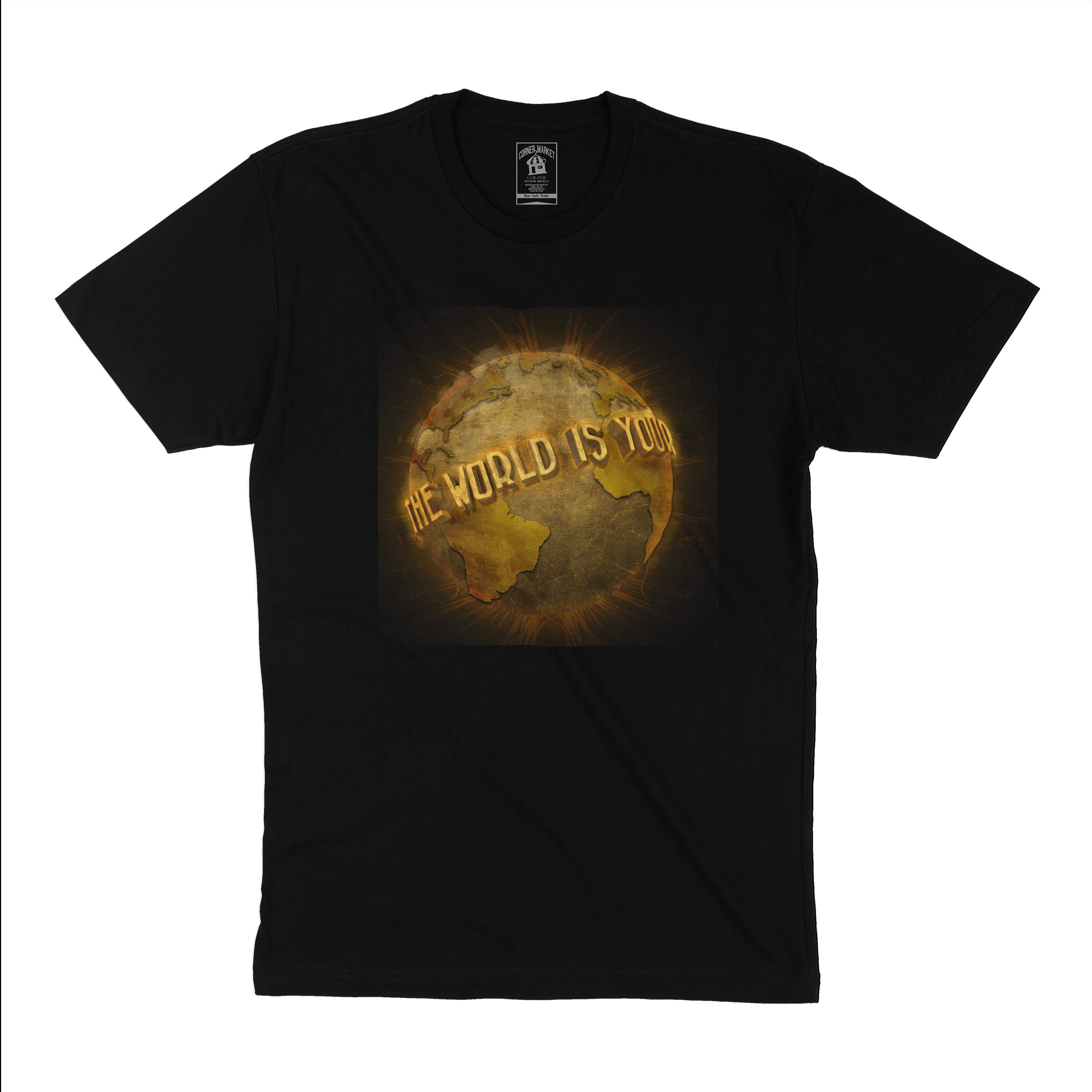 The World is Yours Globe (large Print) - Etsy