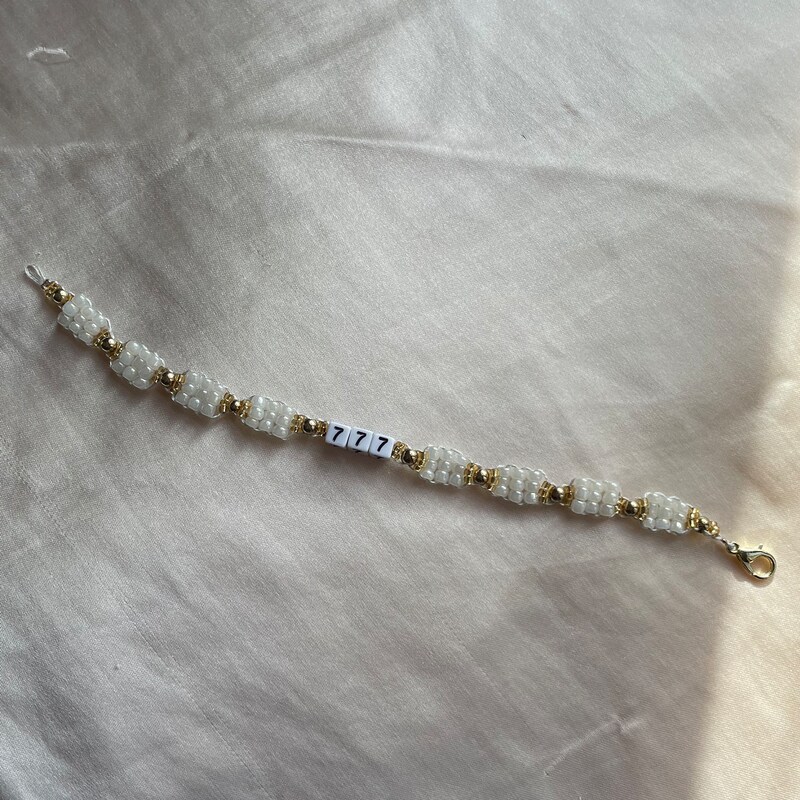 Angel Number Bracelet - Etsy