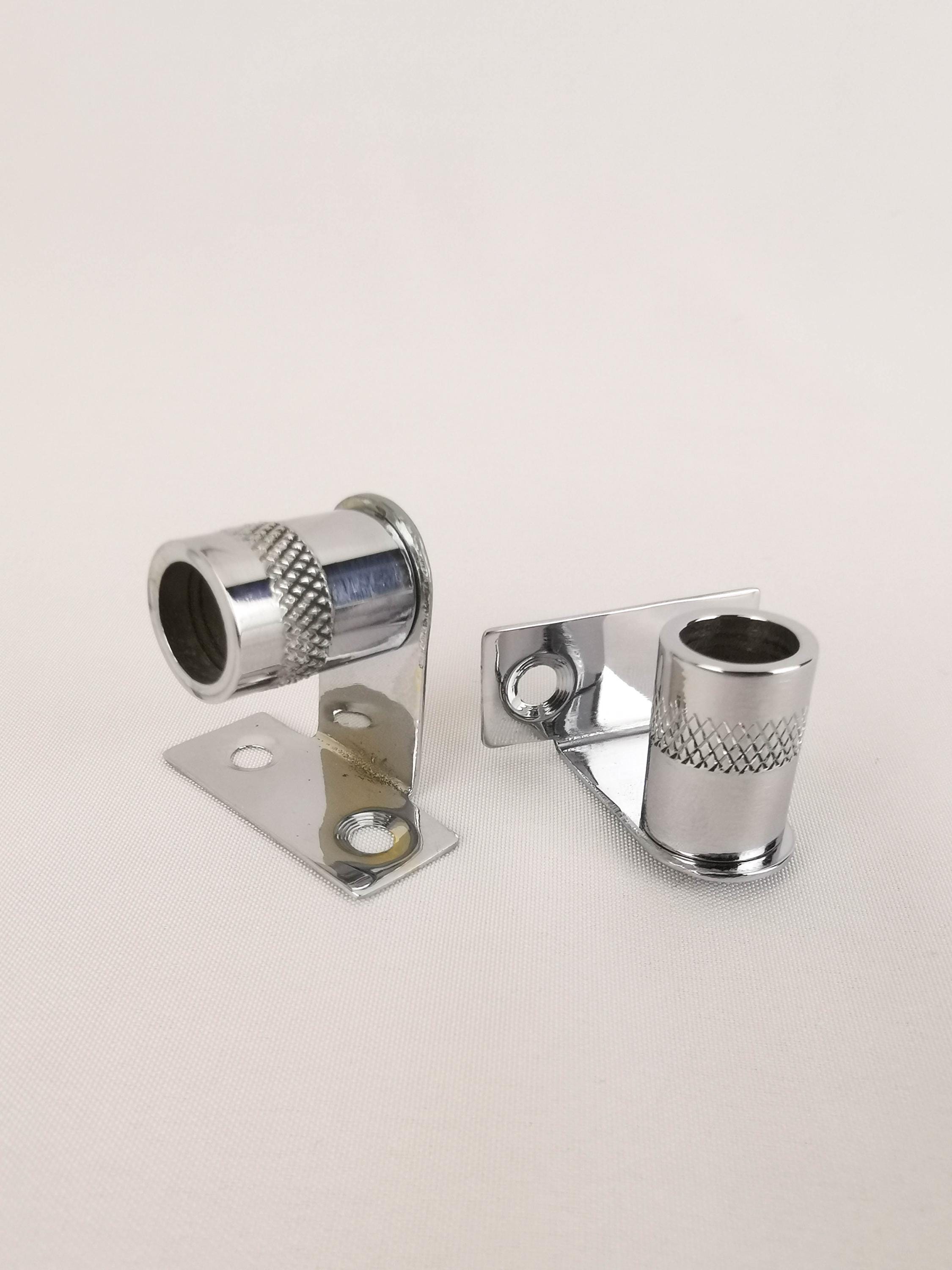 9mm Chrome Finish Rod and Angled Brackets, Cut to Size - Etsy