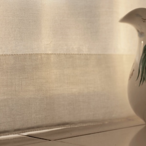 Cotton Muslin Blind, Flat Curtain, Egyptian Cotton, Max Length 120cm - Etsy