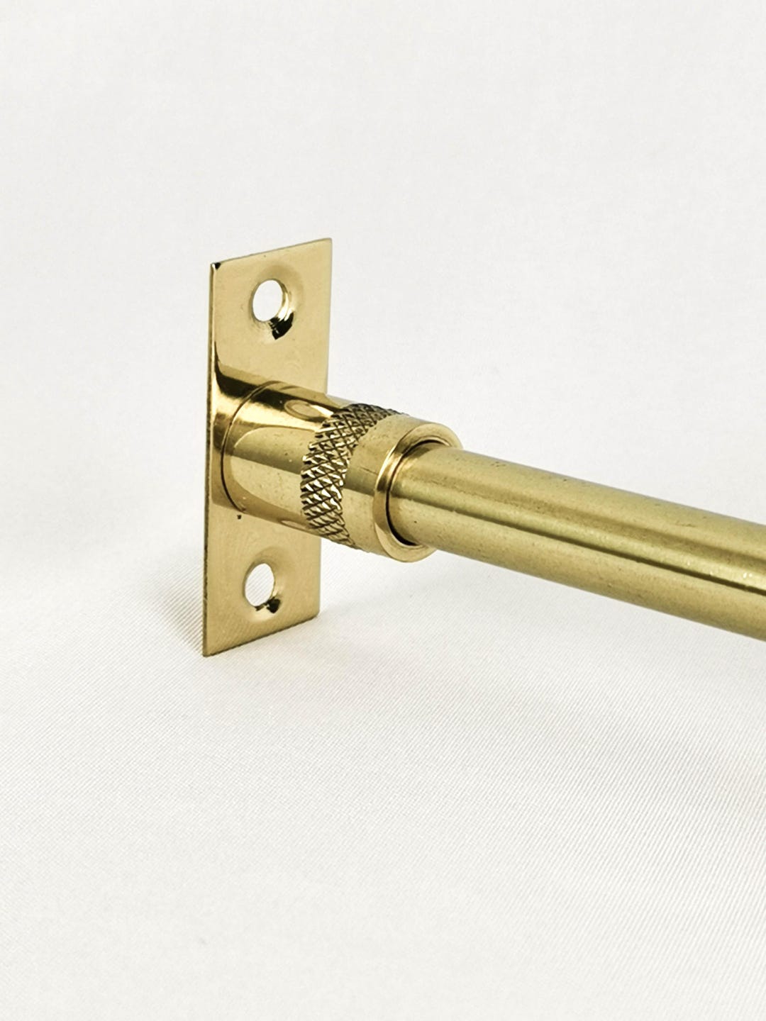 9mm Polished Brass Rod and Recessed Brackets, Cut to Size - Etsy
