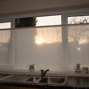 Cotton Muslin Blind, Flat Curtain, Egyptian Cotton, Max Length 120cm - Etsy