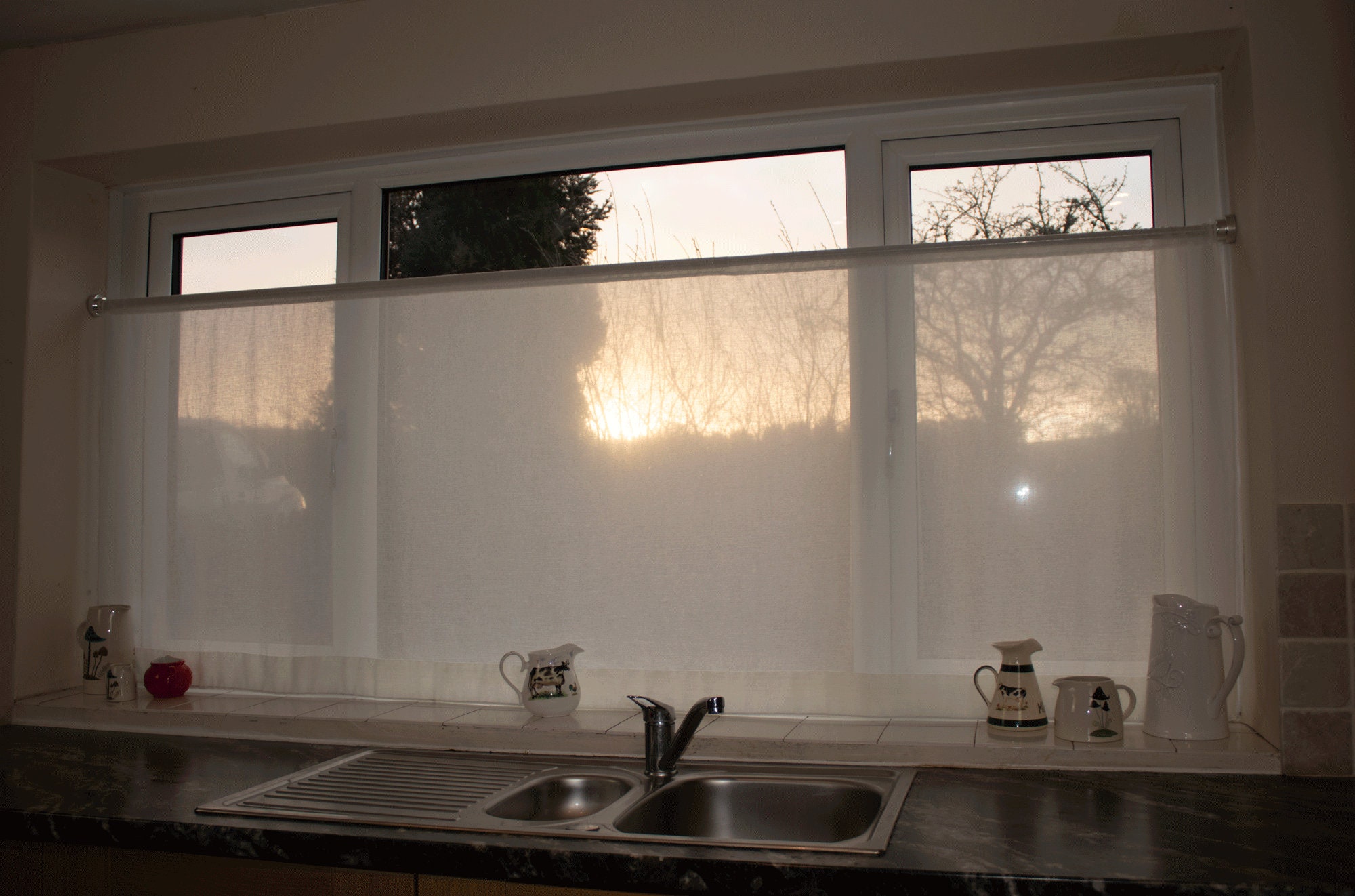 Cotton Muslin Blind Flat Curtain Egyptian Cotton Max Length - Etsy