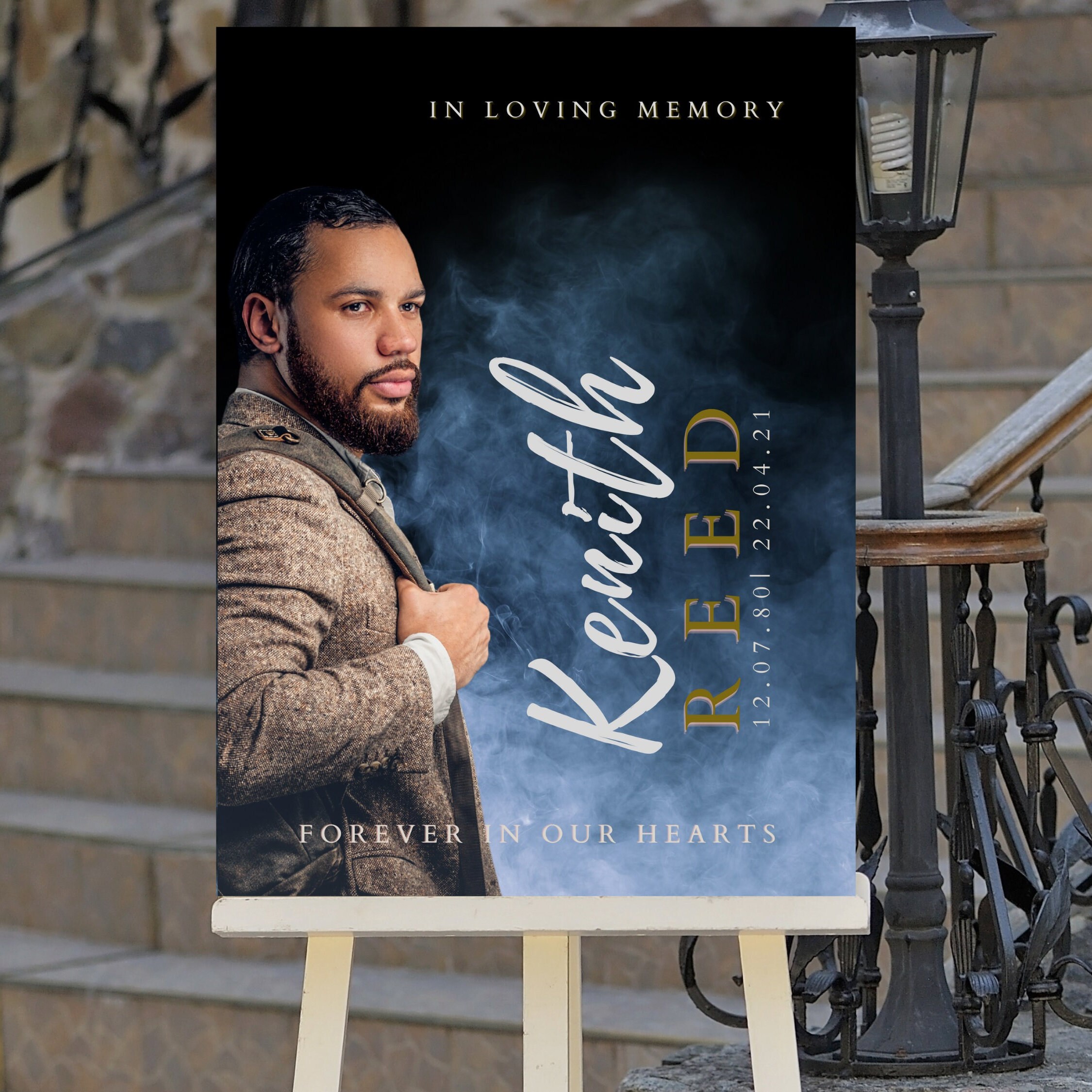 Tri-fold Funeral Bundle Set | Memorial Package | Celebration of Life ...