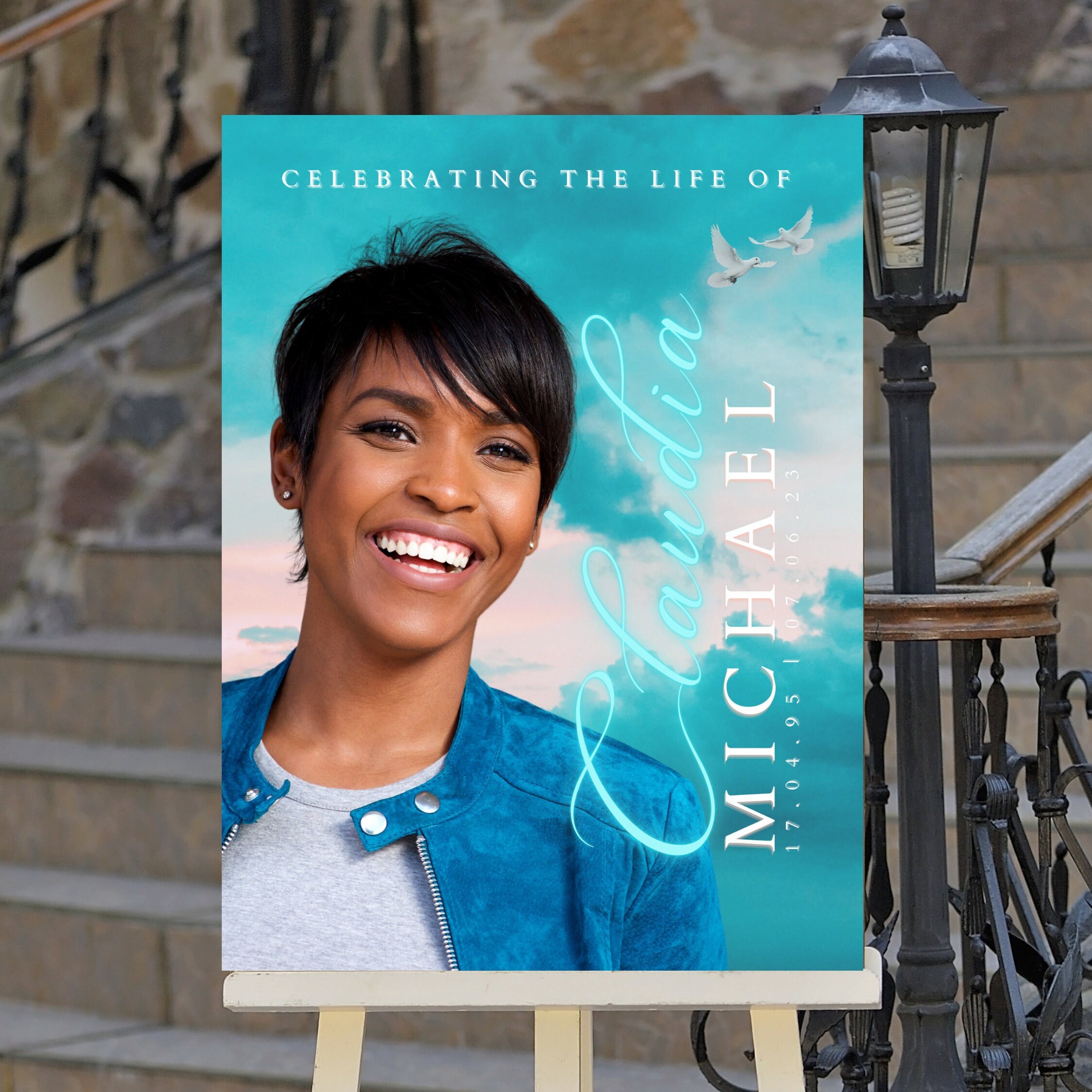 Funeral Welcome Sign Editable Funeral Welcome Poster - Etsy