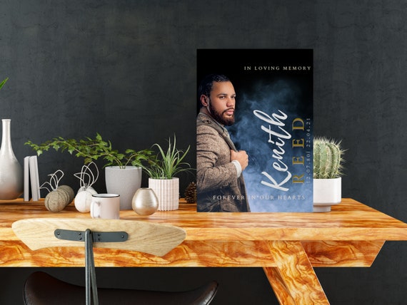 Funeral Table Sign Memorial Table Sign Editable Memorial | Etsy