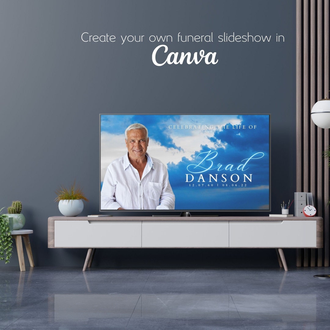 Funeral Slideshow Funeral Slideshow Template Memorial Video Template ...