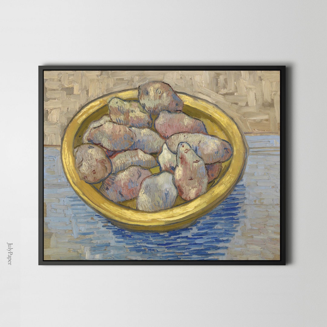 Vincent Van Gogh Still Life: Potatoes in Yellow Dish | Realism & Post ...
