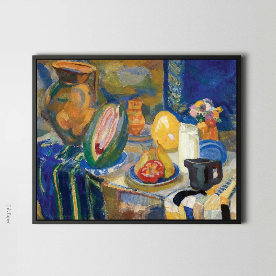 Portuguese Still Life Print by Robert Delaunay, 1915, Kitchen Wall ...