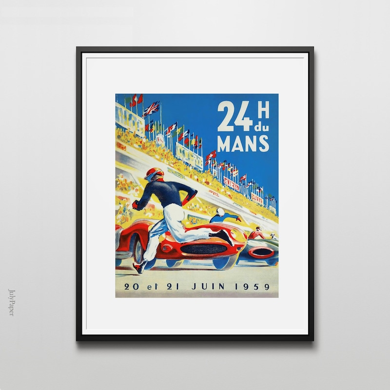Racing Poster - Etsy