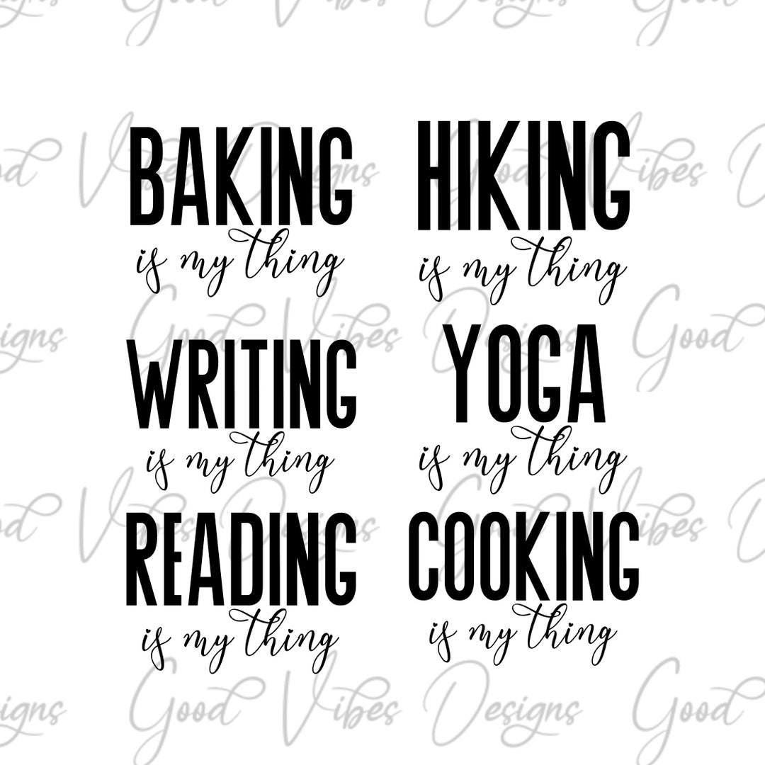 30 SVG Bundle, is My Thing SVG Bundle, Thsirt SVG Bundle, Hobby Svg ...