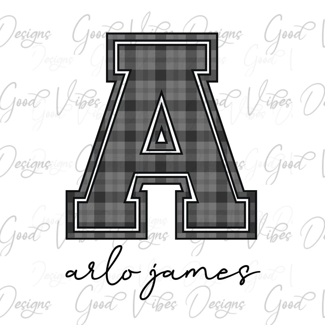 Custom Name PNG, Boy Sublimation Digital Download, Gray Letter Name ...