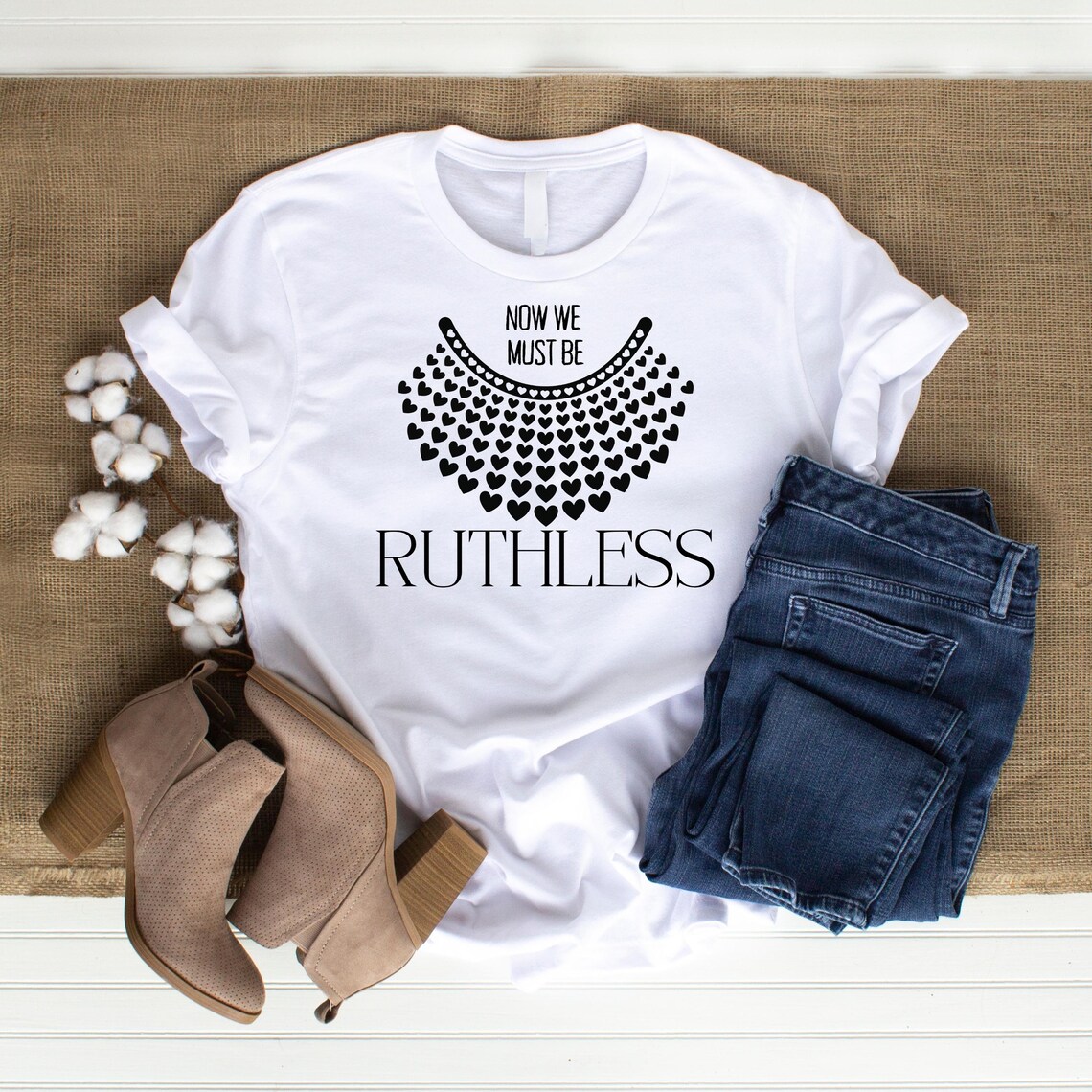 Now We Must Be Ruthless PNG & SVG Download Ruth Bader - Etsy