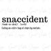 Snaccident Eating an Entire Bag of Chips by Mistake SVG & PNG Download ...