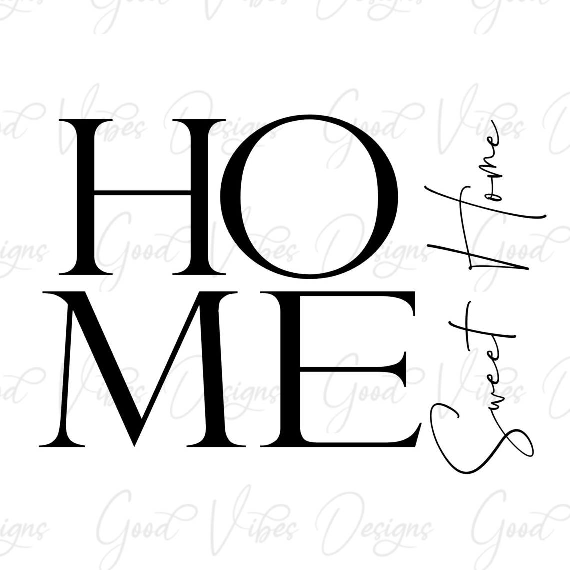 Home Sweet Home - SVG & PNG Download - Home Svg - House Svg - Ownership ...