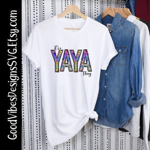 It's a Yaya Thing PNG, Leopard YAYA Png, Pretty Yaya Png, New Yaya ...