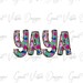 Yaya Flower PNG Sublimation Download - Yaya Clip Art, New Yaya Shirt ...
