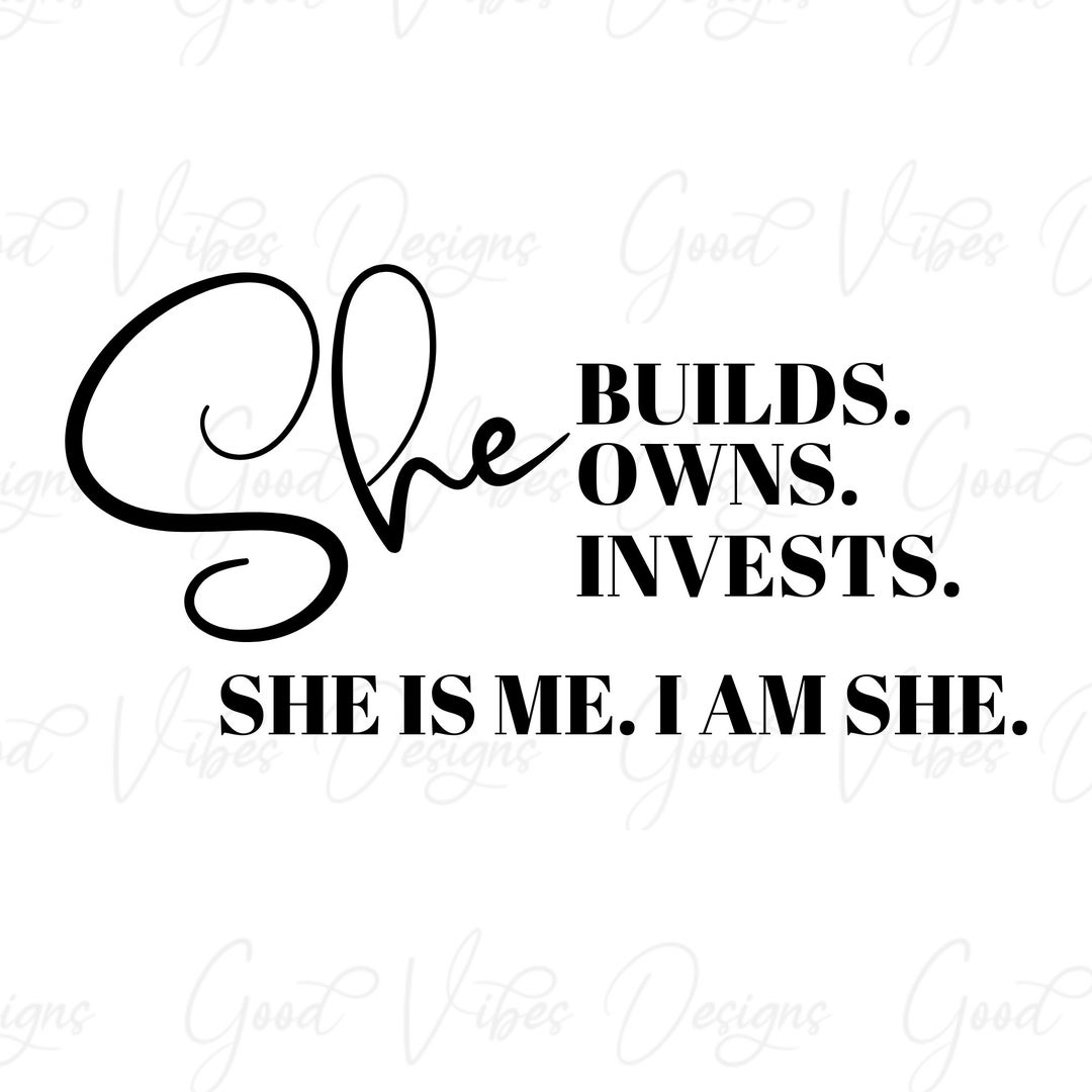 I Am She - SVG & PNG Download - Business Woman Svg - Women Svg - Women ...