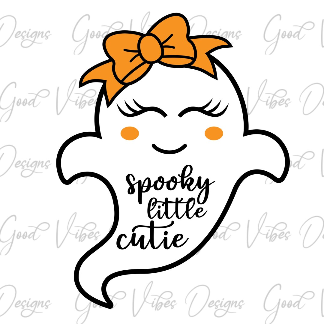 Spooky Little Cutie PNG, 1st Halloween Png, Baby Ghoul Png, Kids Spooky ...