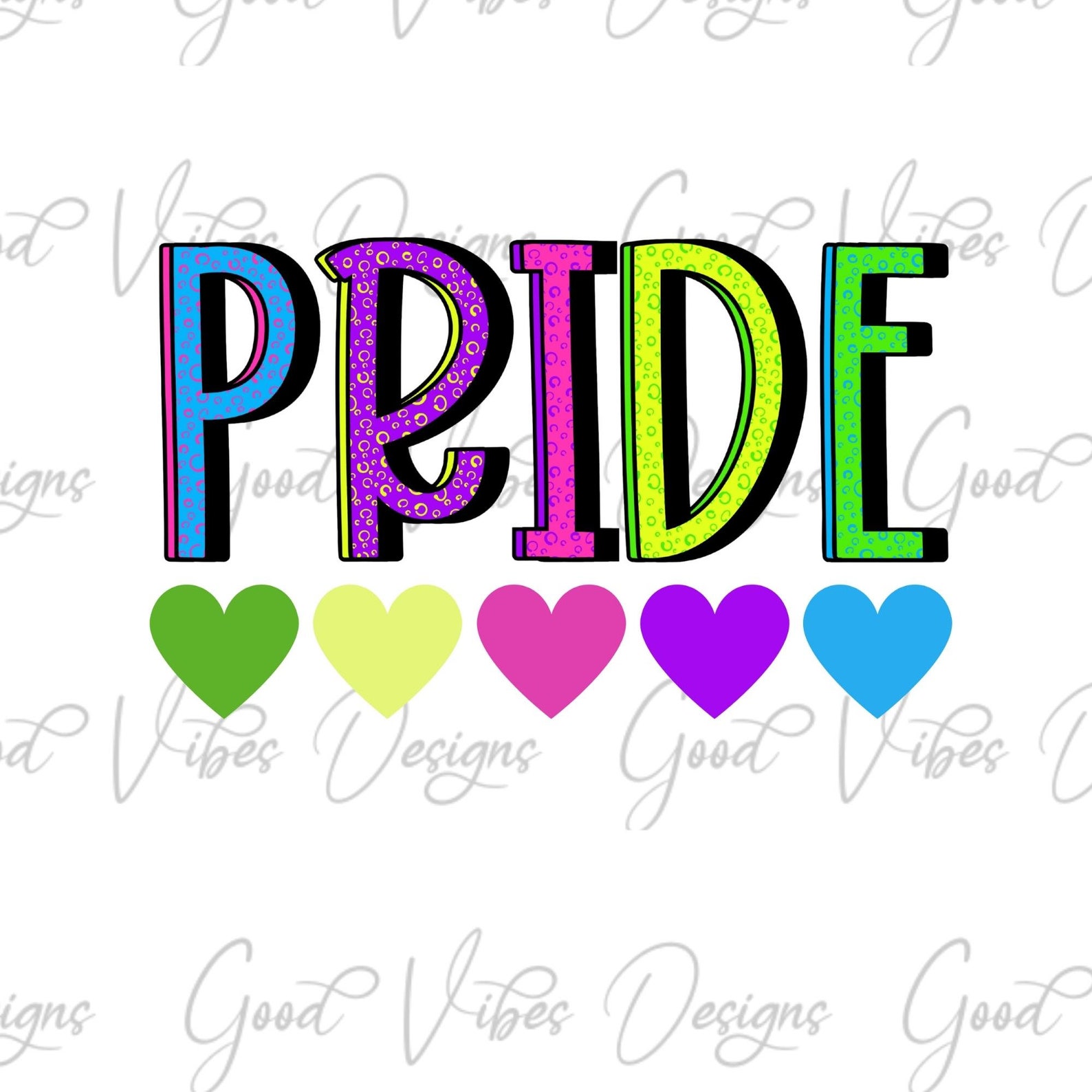 Pride Png Sublimation Download Gay Pride Sublimation Design | Etsy