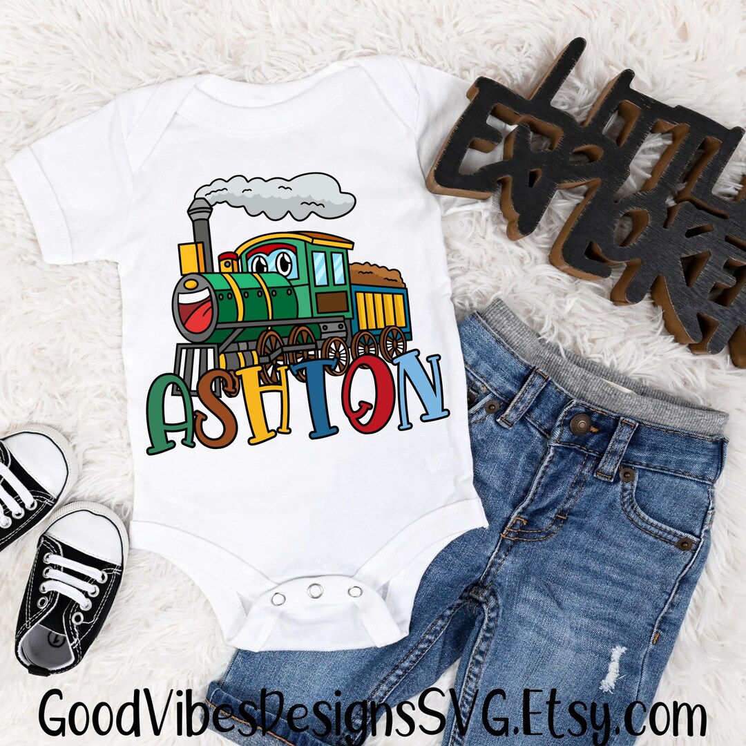 Custom Name Train PNG, Boy Train Sublimation, Train Name Sublimation ...