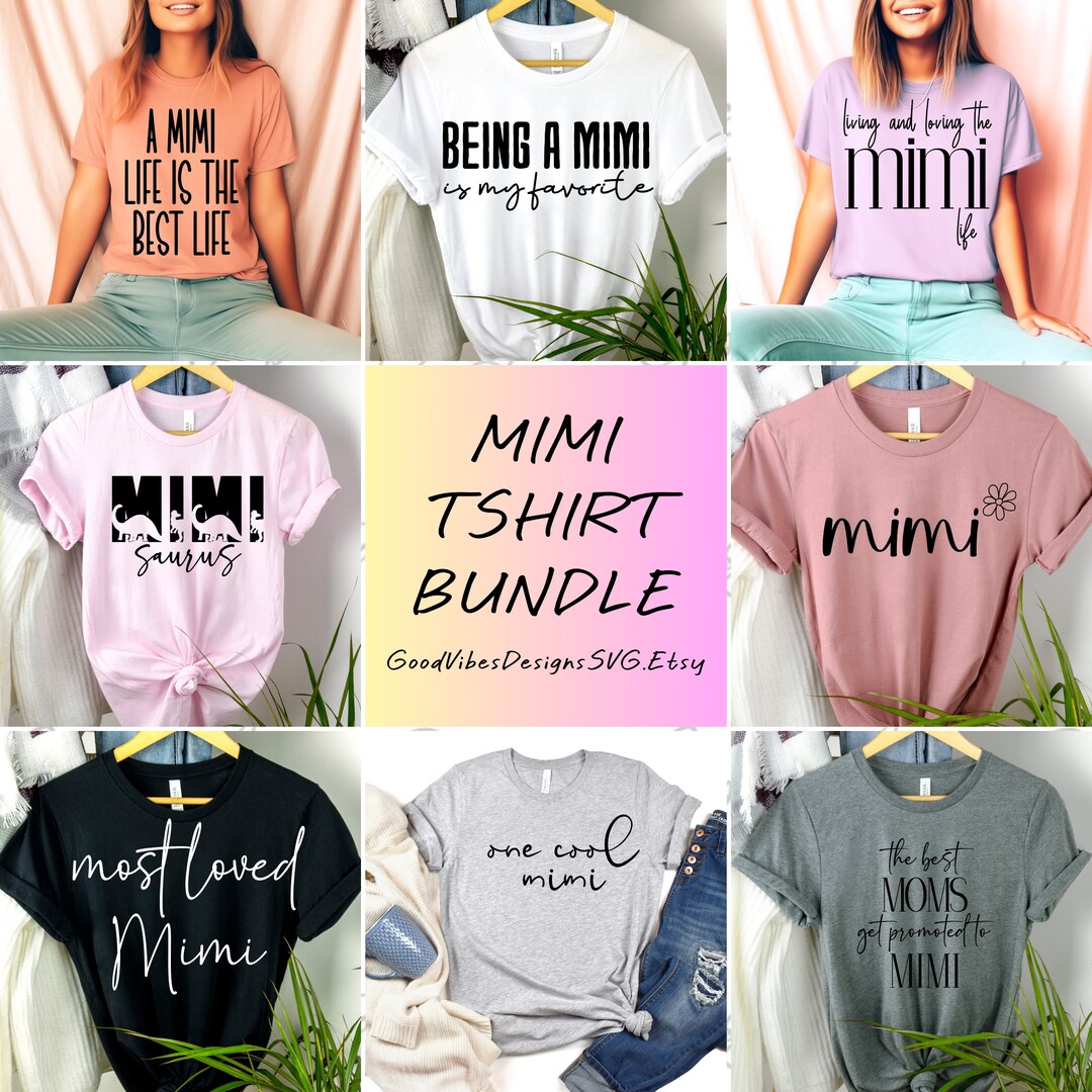 Mimi SVG Bundle, 1st Time Mimi Svg Bundle, Mimi Bundle SVG File for ...