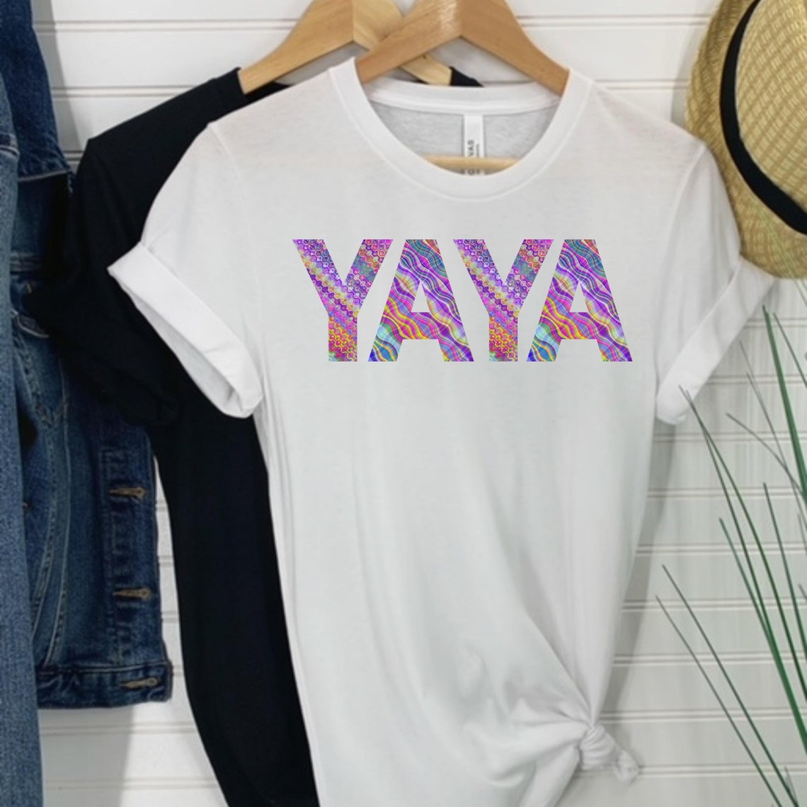 Yaya Vibrant PNG Sublimation Download - Yaya Clip Art, New Yaya Shirt ...