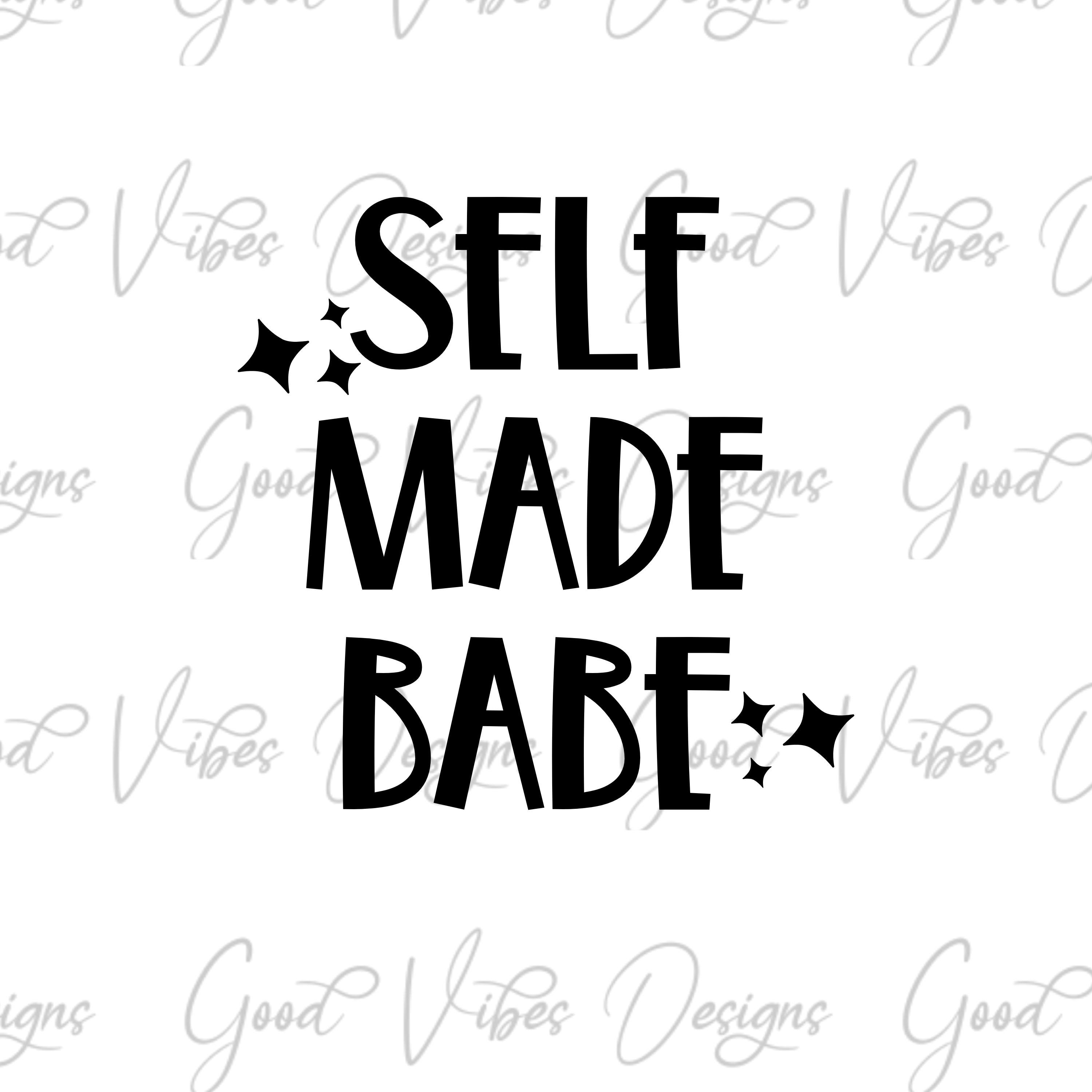 Self Made Babe SVG Hustle Svg Business Woman Svg Motivated - Etsy