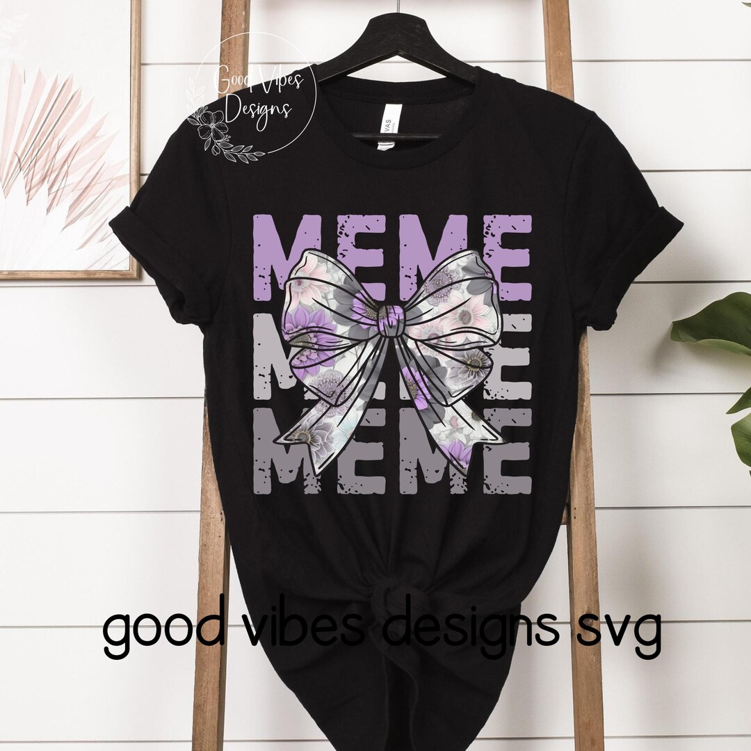 Girl MEME Bow Png, My Favorite People Call Me Meme Png, Meme Clipart ...
