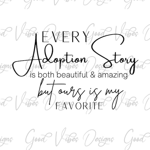 Adoption Svg Adoption Png - Etsy