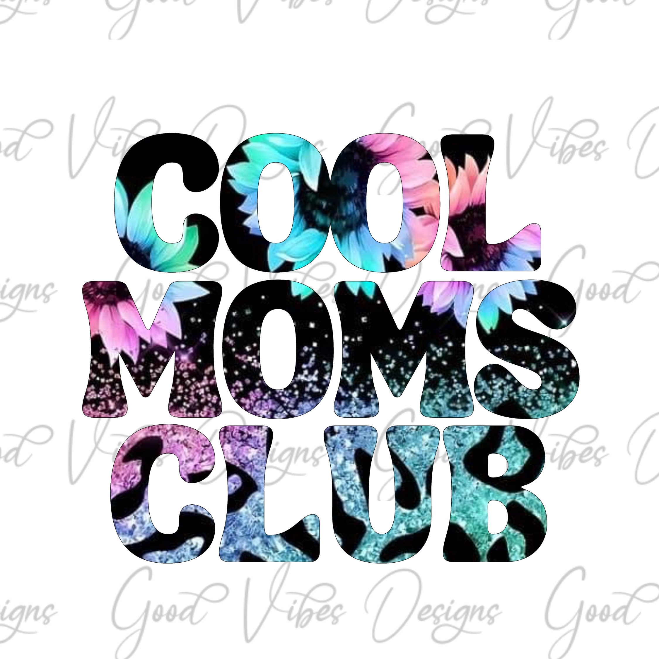 Cool Moms Club PNG Cool Moms PNG Mom Png Mothers Day Png - Etsy