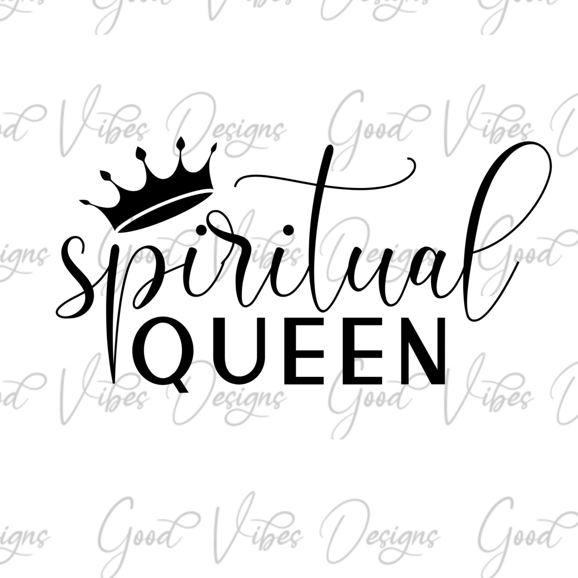 Spiritual Queen SVG & PNG Download, Spiritual Maintenance Svg, Namaste ...