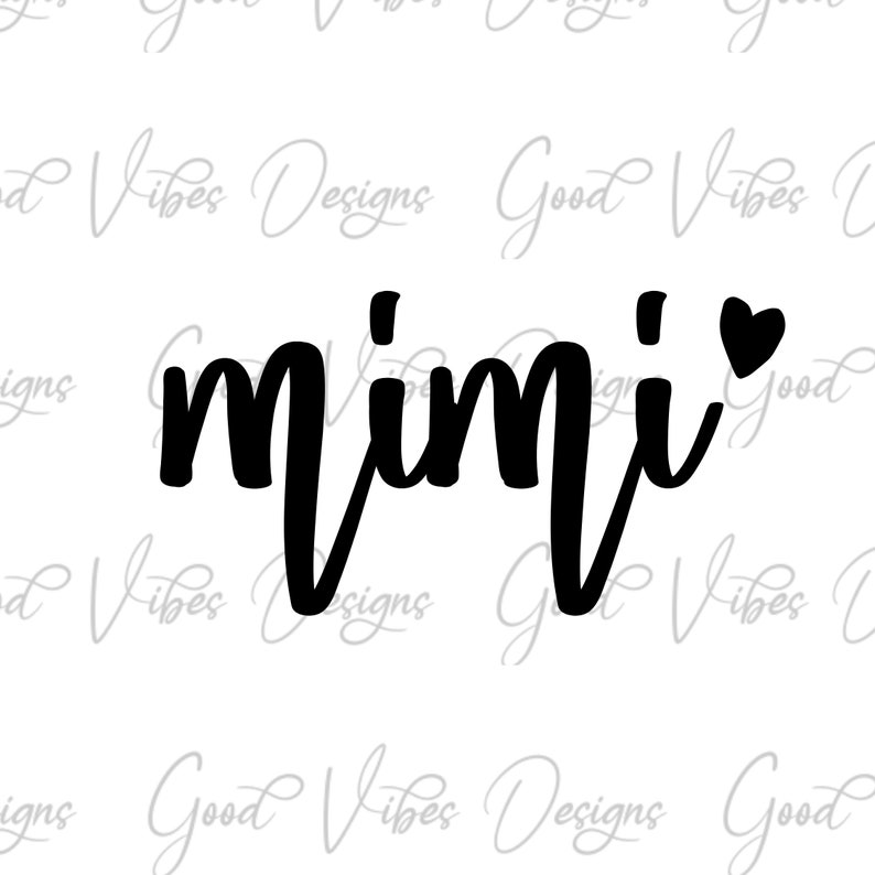 Minimalist Mimi Svg, Mimi Est 2023 SVG, Mimi Reveal Svg, New Mimi Heart ...