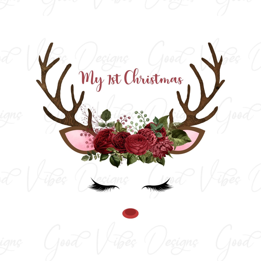 My First Christmas PNG Download Sublimation Download, Christmas Png ...
