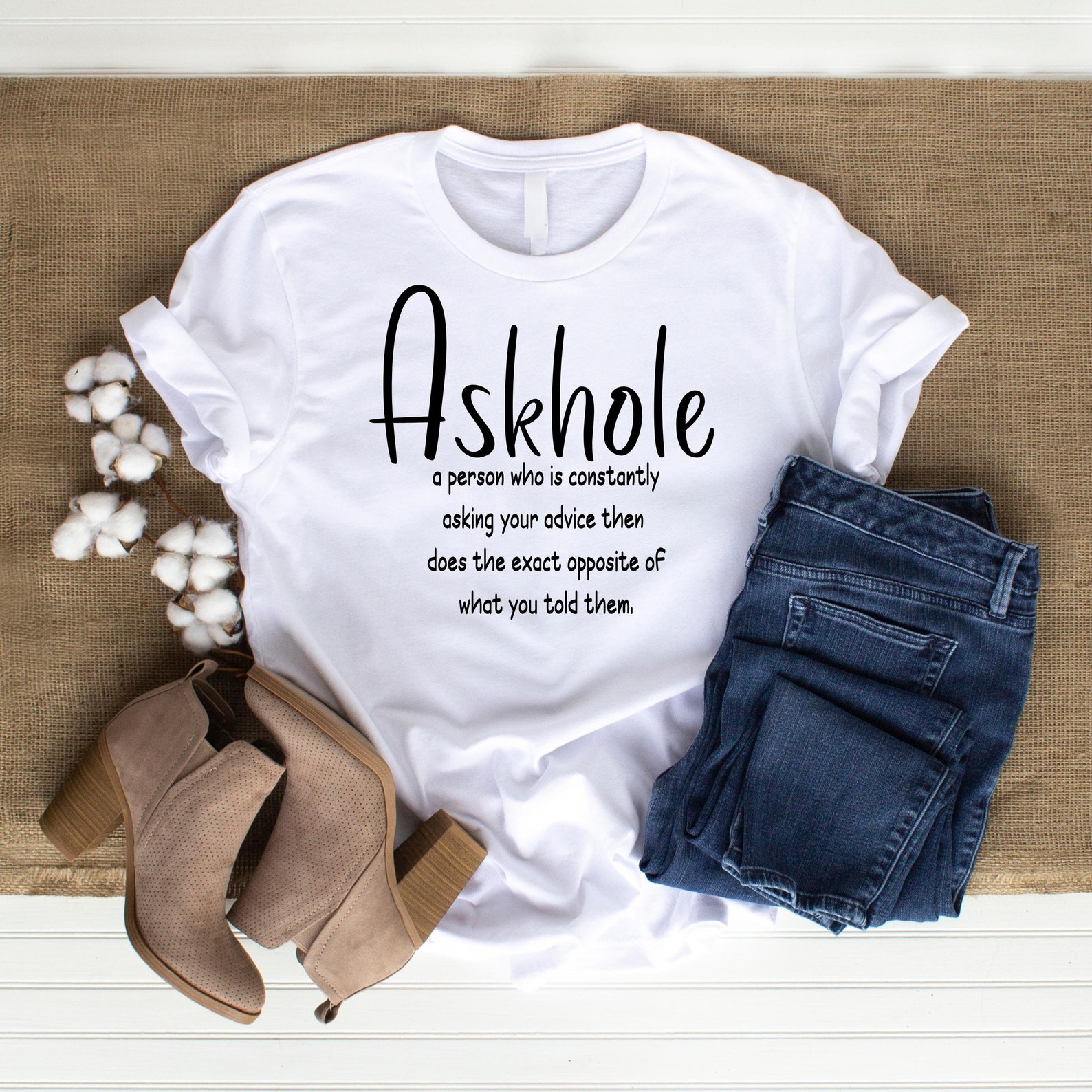 Askhole Funny T Shirt Saying SVG, Askhole Svg, Funny Svg, Sarcastic Svg ...