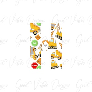 Construction Themed Alphabet, Construction Doodle, Construction Trucks ...