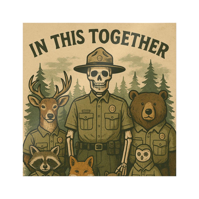 Wildlife Law Enforcement Die-cut Stickers - Park Ranger Game Warden ...